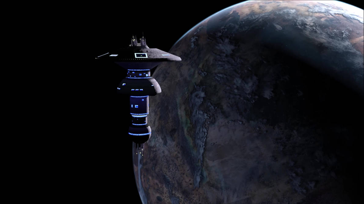 WIP Animation Enterprise NX-01 leaving Drydock by RD500YPVS on DeviantArt