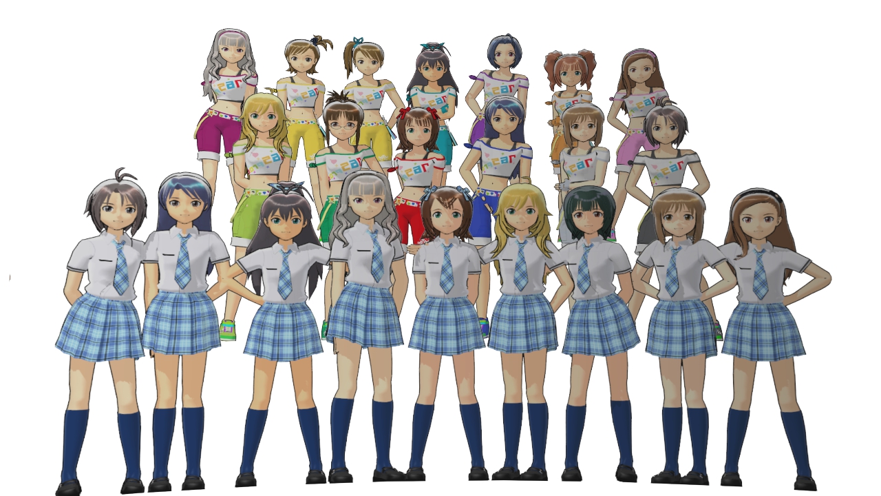 Imas Crowd by Yagakoro on DeviantArt