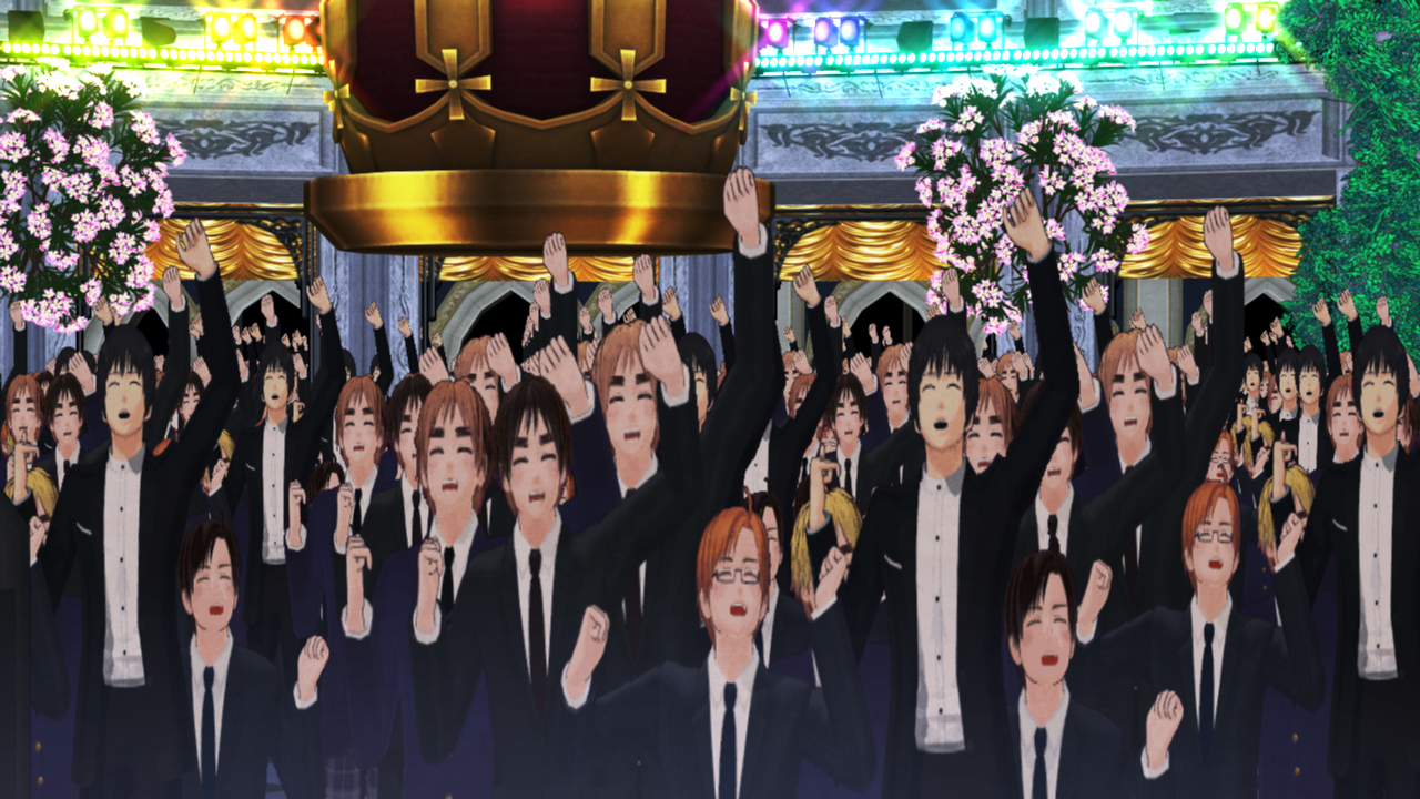 MMD Accessory DL: Animated Crowd 2 by Yagakoro on DeviantArt