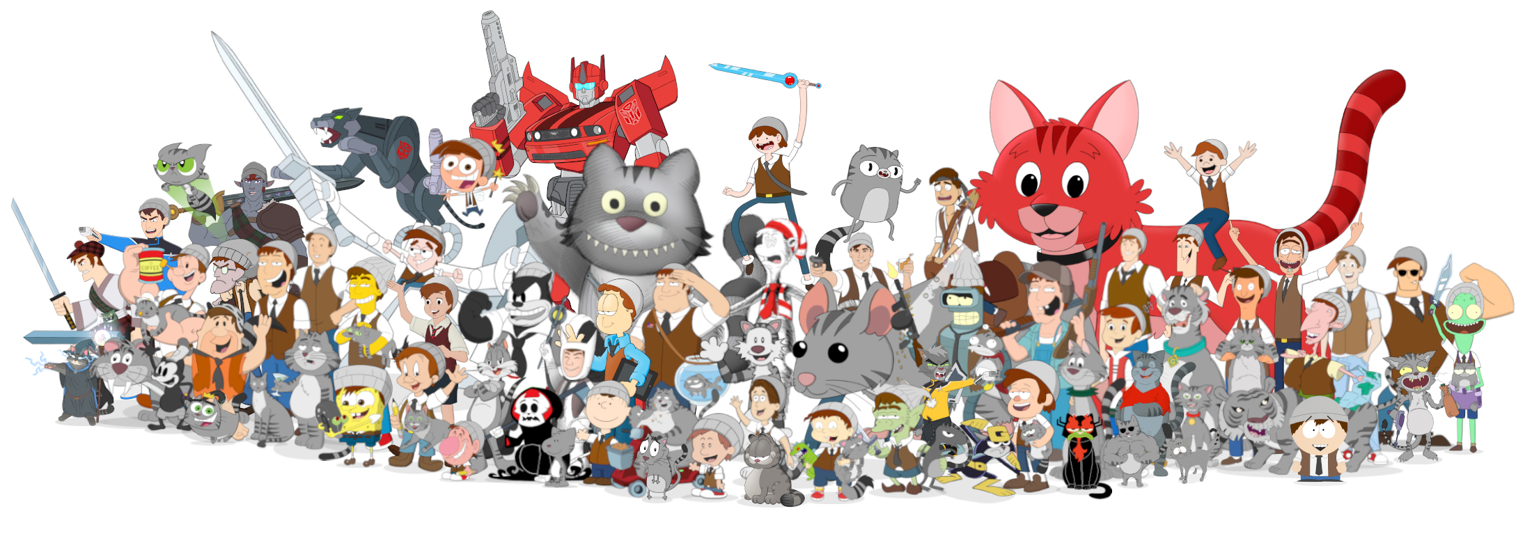Style Challenge, All Characters v.2 by TylerSpenceArt on DeviantArt