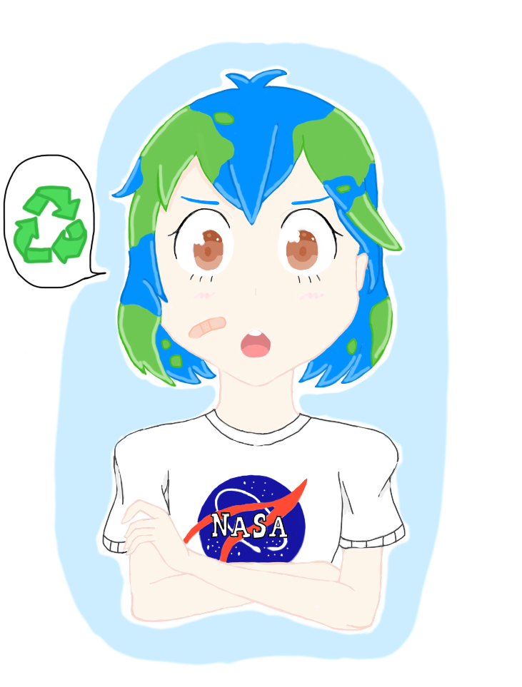 Earth-chan by Franci2101 on DeviantArt
