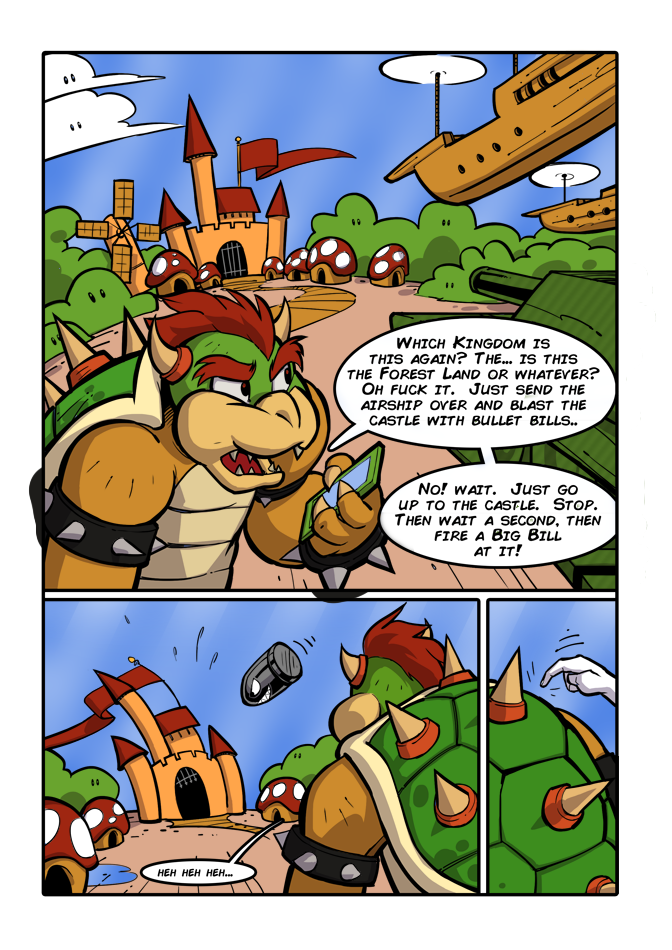 Bowser Comic by Shadowtheknight6 on DeviantArt