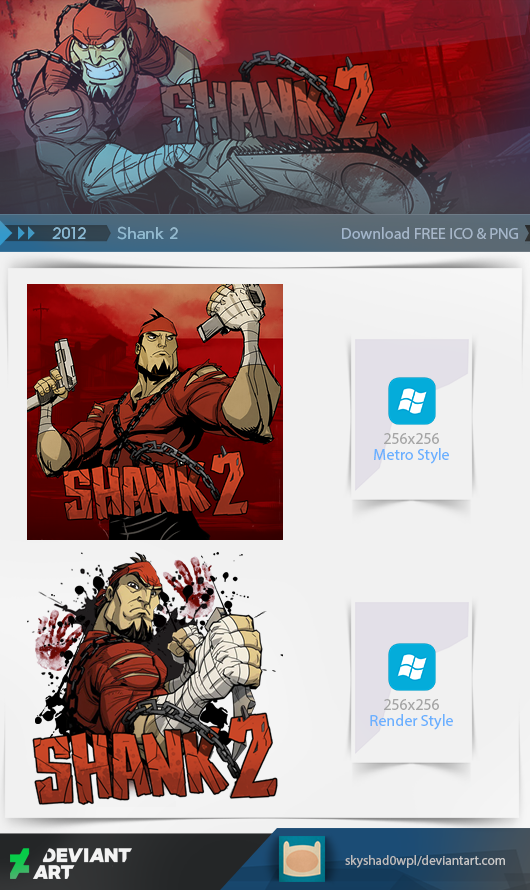 Shank 2 - ICO PNG by SkyShad0wPL on DeviantArt