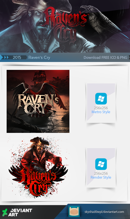 Raven's Cry - ICO PNG by SkyShad0wPL on DeviantArt