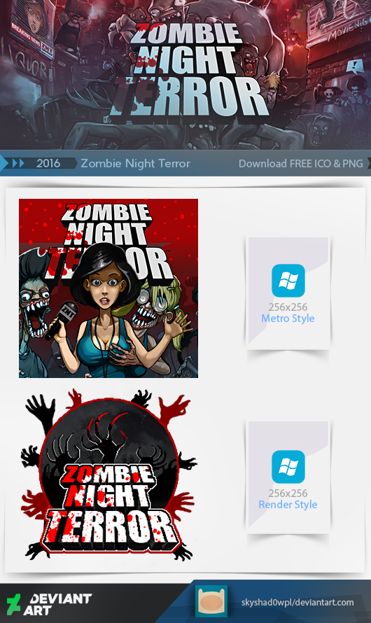 Zombie Night Terror - ICO by SkyShad0wPL on DeviantArt