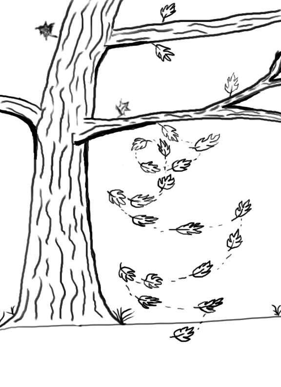 Falling leaf animation by PTGZam on DeviantArt