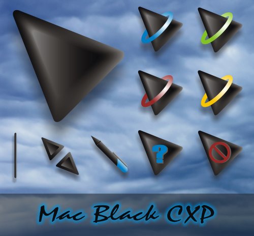 Mac Black for CursorFX - SkinPack
