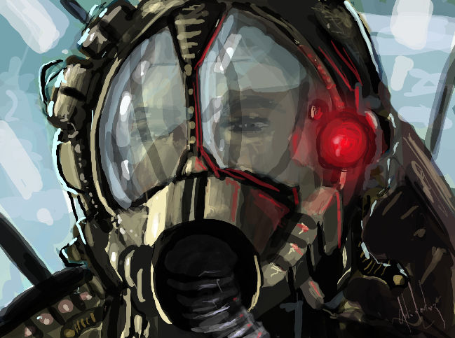 Sci fi concept Pilot by Andregart on DeviantArt