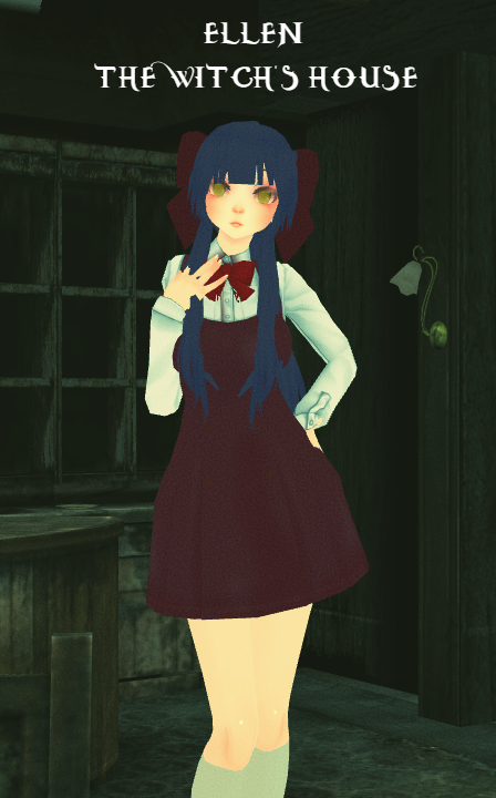 |mmd| the witch's house ellen + dl by CoffeeLexi on DeviantArt
