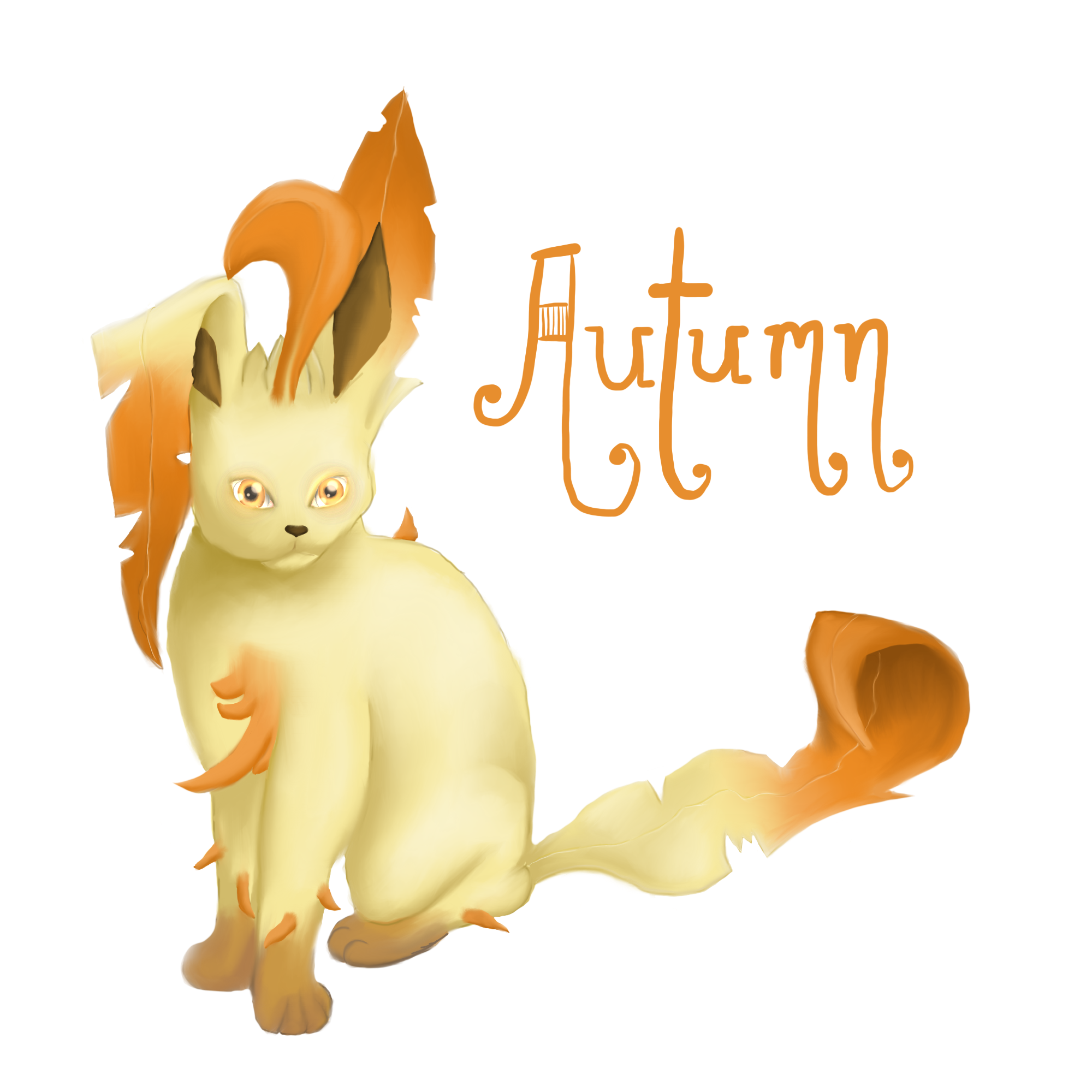 leafeon though the year by ideafeastbeast on DeviantArt