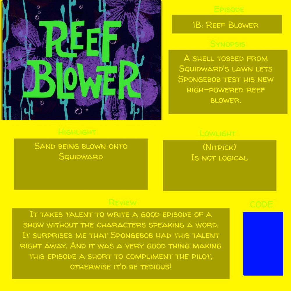 Spongebob Reef Blower