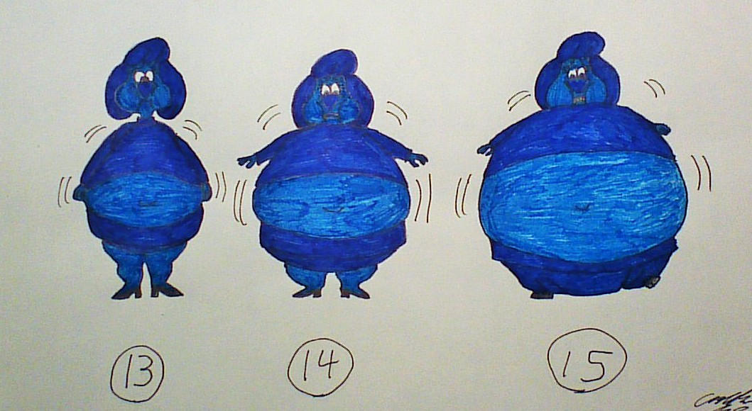 Polly Purebred Blueberry Inflation Sequence 13-15 by MJLegacy on DeviantArt