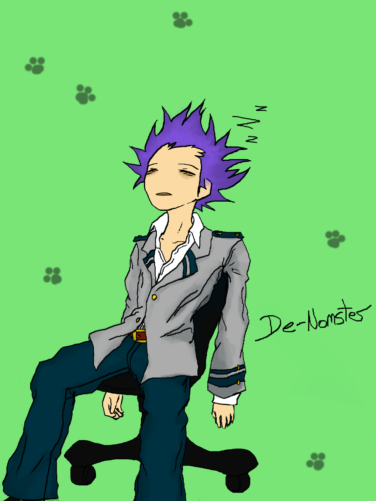 Hitoshi Shinso by De-Nomster on DeviantArt