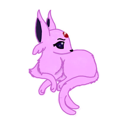 Espeon doodle by MangoEclipse on DeviantArt