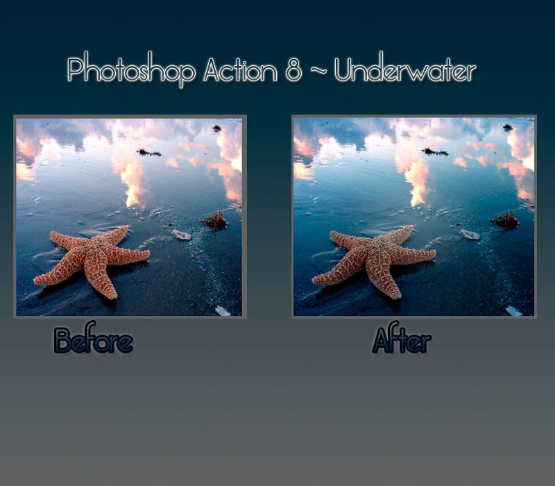 Photoshop Action 8~Underwater by MagicalMoment on DeviantArt