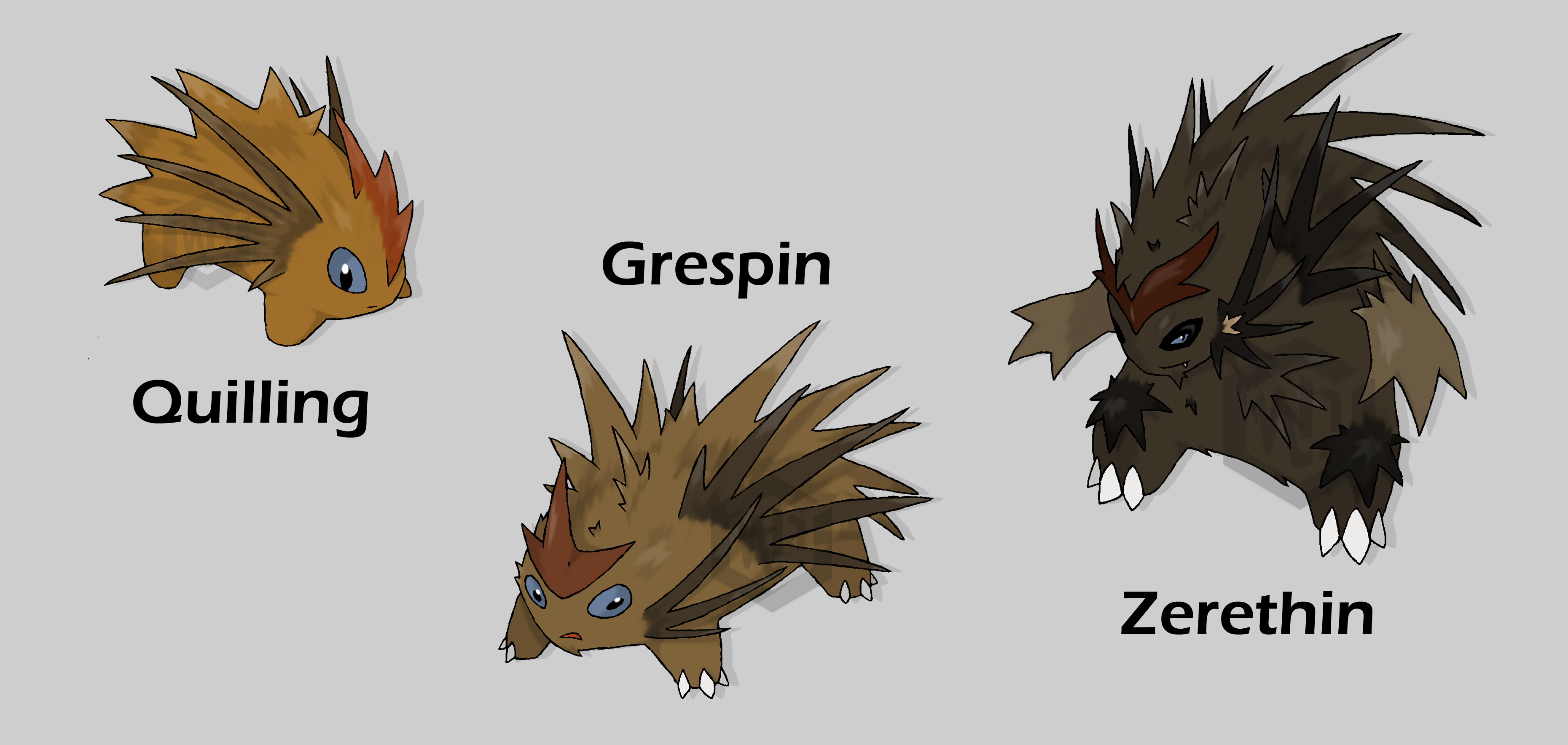 The Porcupine Pokemon by wanderingrandomer on DeviantArt