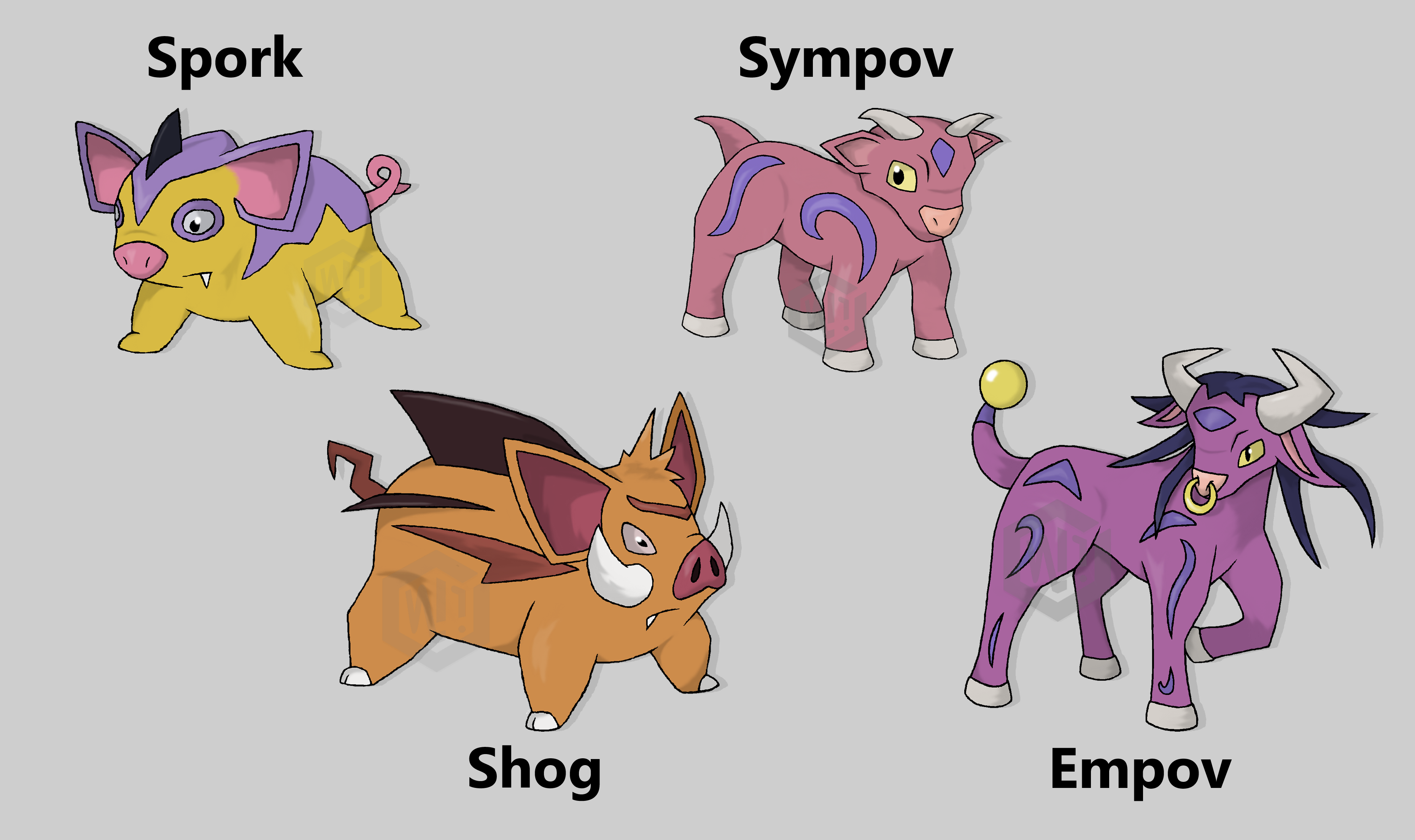 Animal Pokefarm by wanderingrandomer on DeviantArt