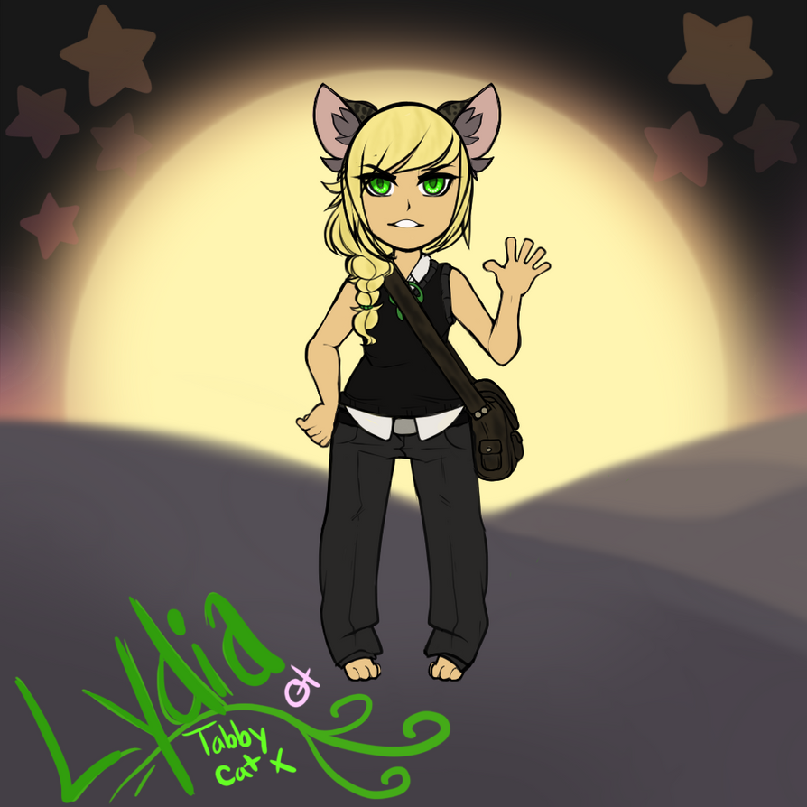 Lydia the Tabby Cat -SOLD- by Khaos-Ink on DeviantArt