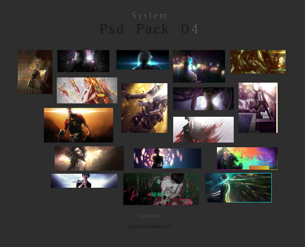 Psd Pack 04 by Syst-eeem on DeviantArt
