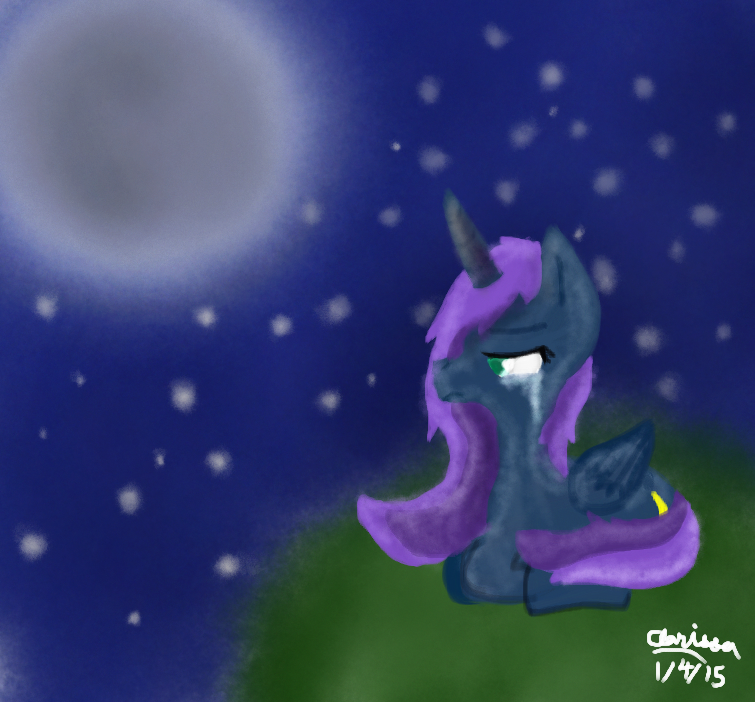 The Sorrow Of The Moon by MysticArt89 on DeviantArt