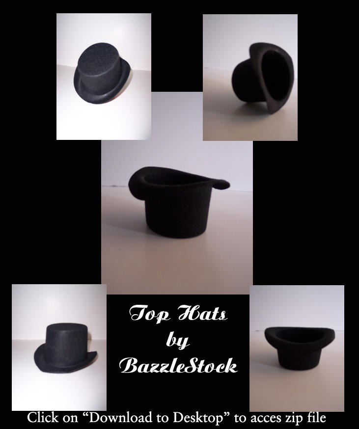 top hat by BazzleStock on DeviantArt