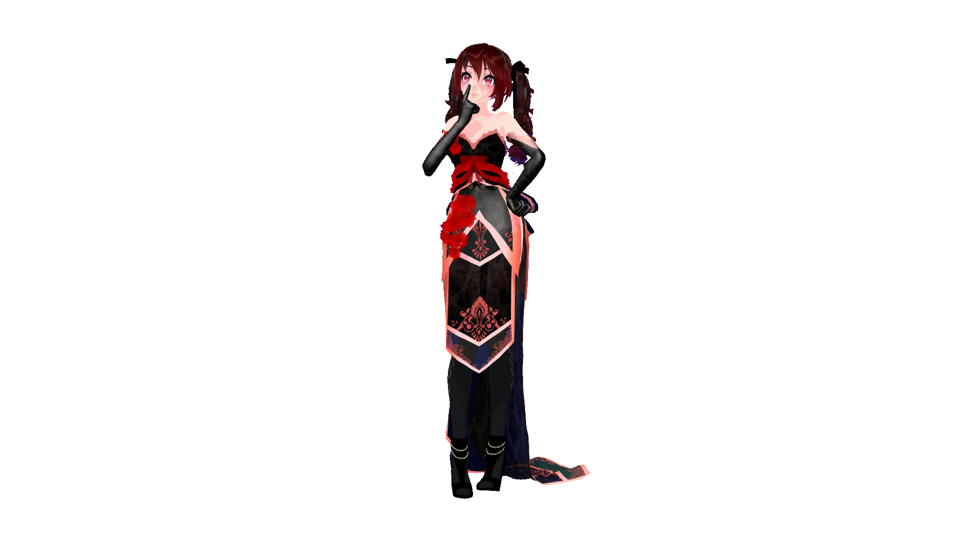 TDA China dress Zatsune Miku [DL] by ferrarr on DeviantArt