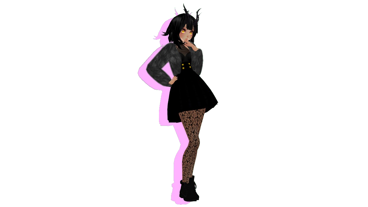 [MMD] TDA OC Siyah by ferrarr by ferrarr on DeviantArt