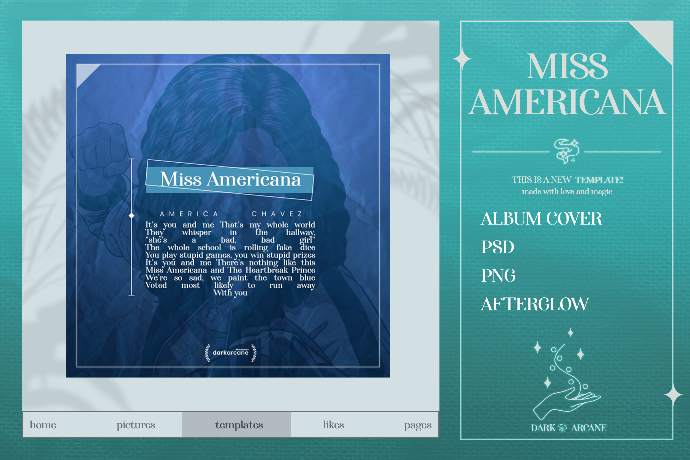Miss Americana by DxrkArcane on DeviantArt