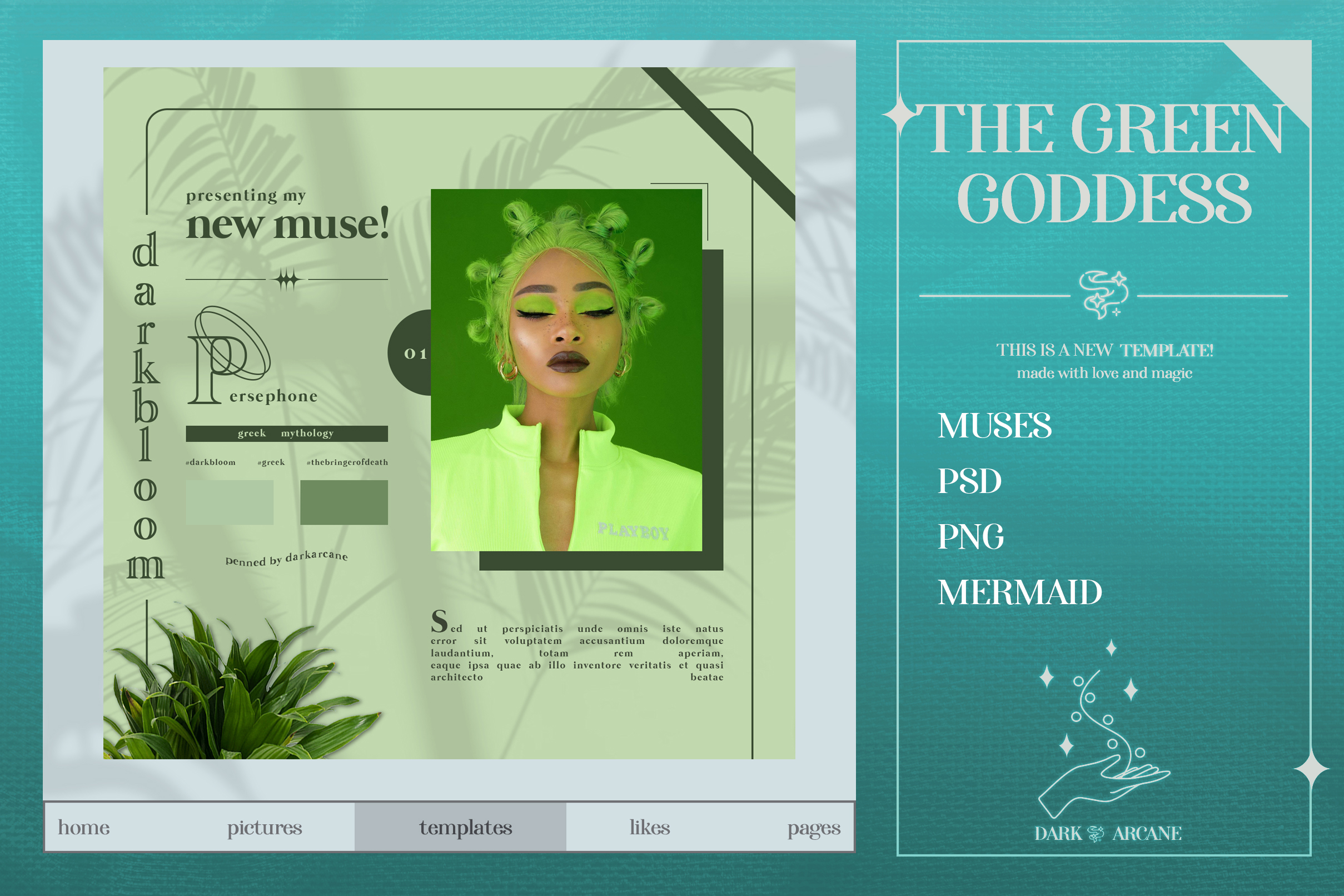 The Green Goddess by DxrkArcane on DeviantArt