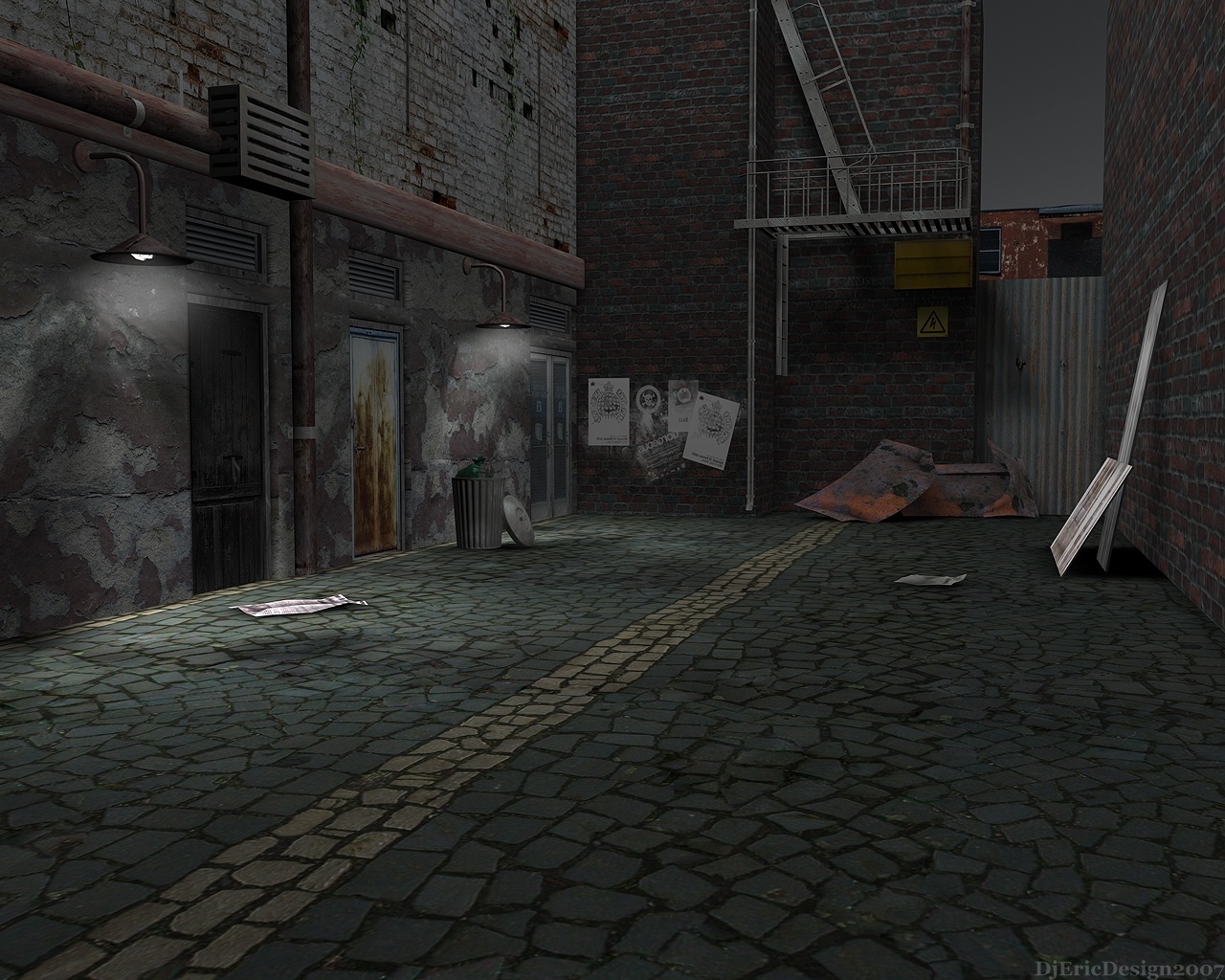 free scene gutter by 3DEricDesign on DeviantArt