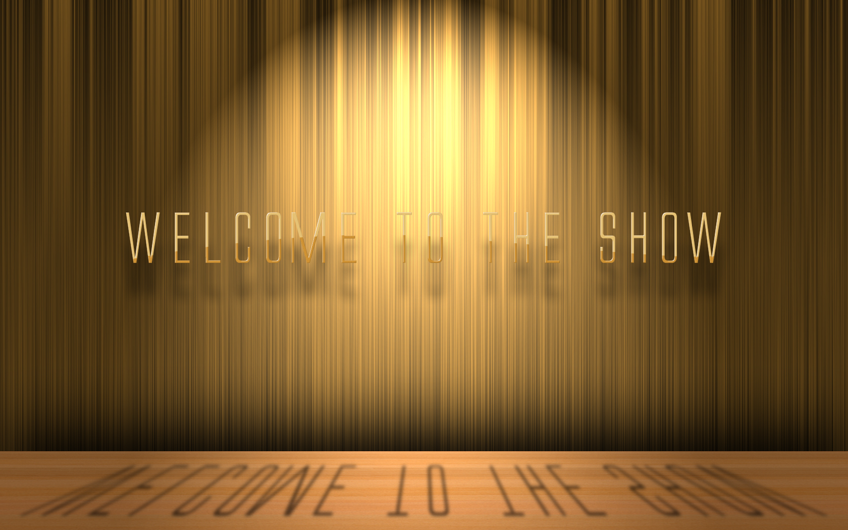 welcome to the show psd free by 3DEricDesign on DeviantArt