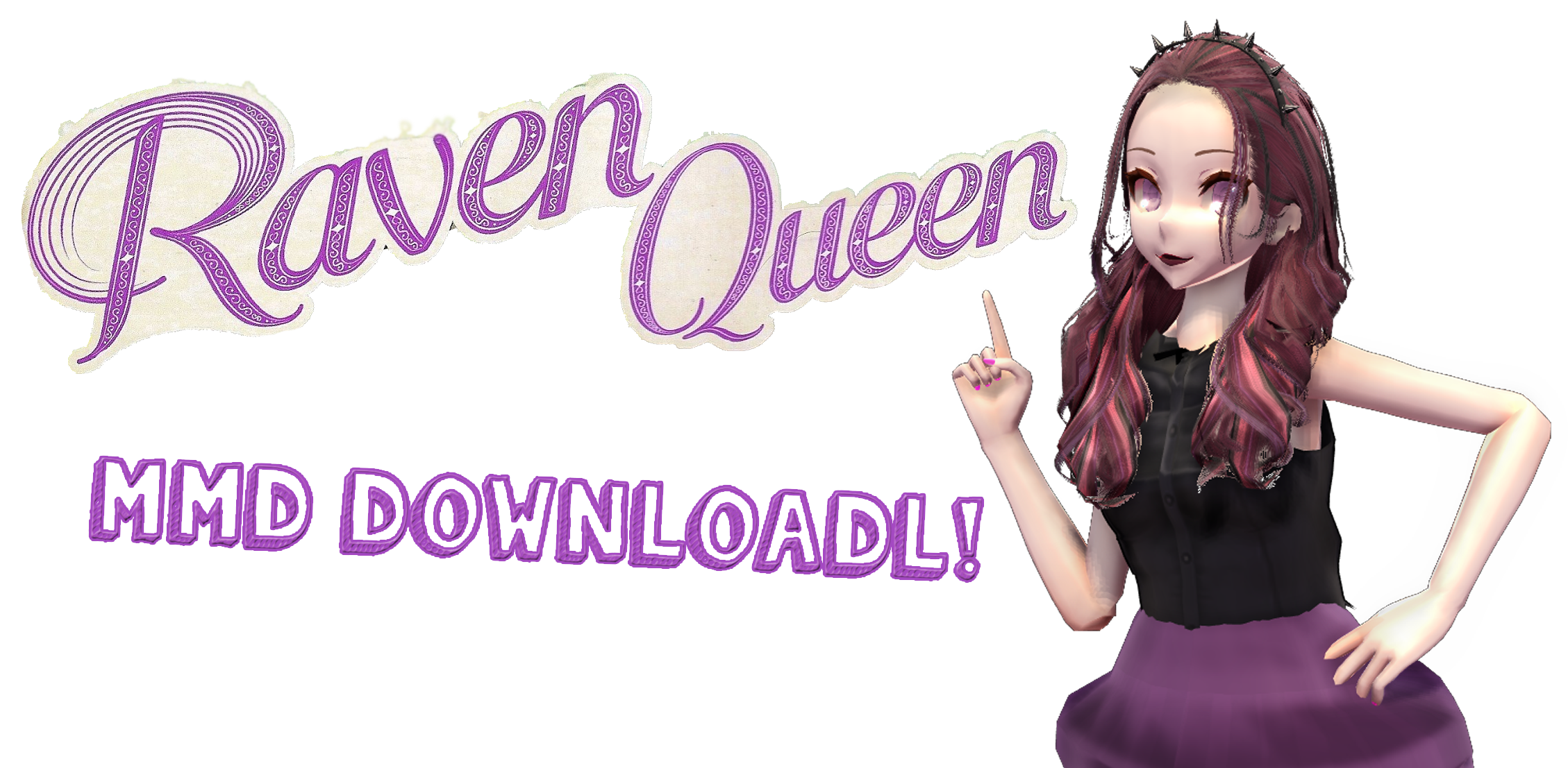 MMD || EAH :: Raven Queen DL by Cylops2000 on DeviantArt