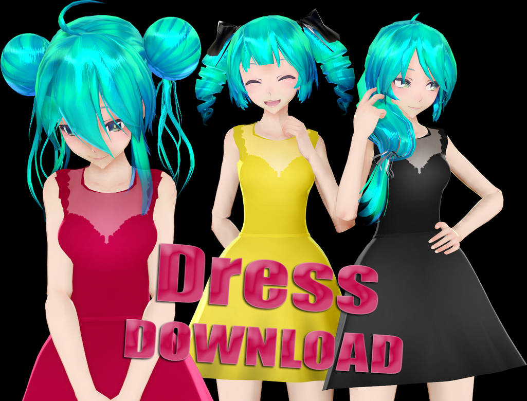 MMD :: Dress DOWNLOAD by Cylops2000 on DeviantArt