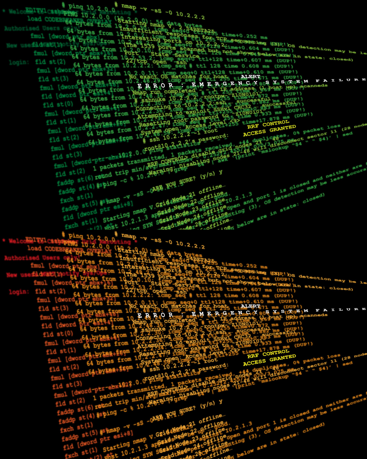 Matrix Codes For Ping