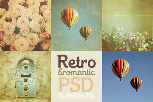 Retro and romantic PSD by Butterphil on DeviantArt