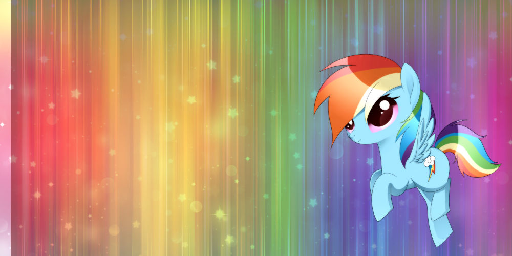MLP Wallpaper - RainbowDash by CookieDerpHannah on DeviantArt