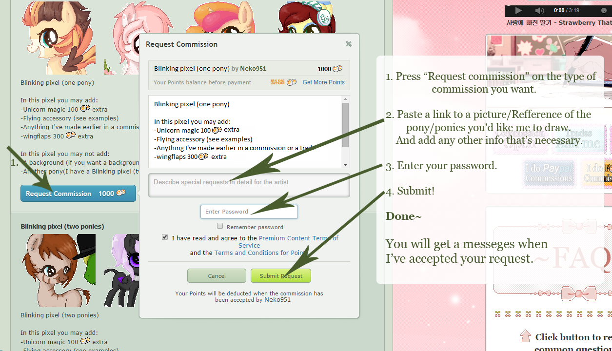 Commission widget tutorial~~ by Ne-chi on DeviantArt