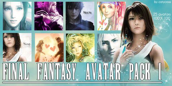 Final Fantasy - Avatar Pack1 by catycross on DeviantArt