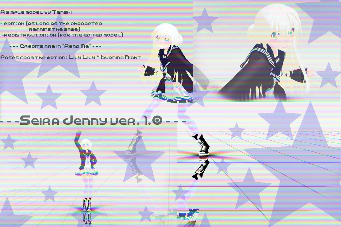 [MMD Newcomer] Seira Jenny by Angel-Of-Gears on DeviantArt