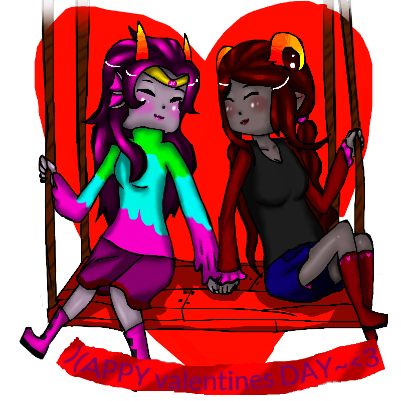 aradia feferi valentine entry by Evieebunl25 on DeviantArt