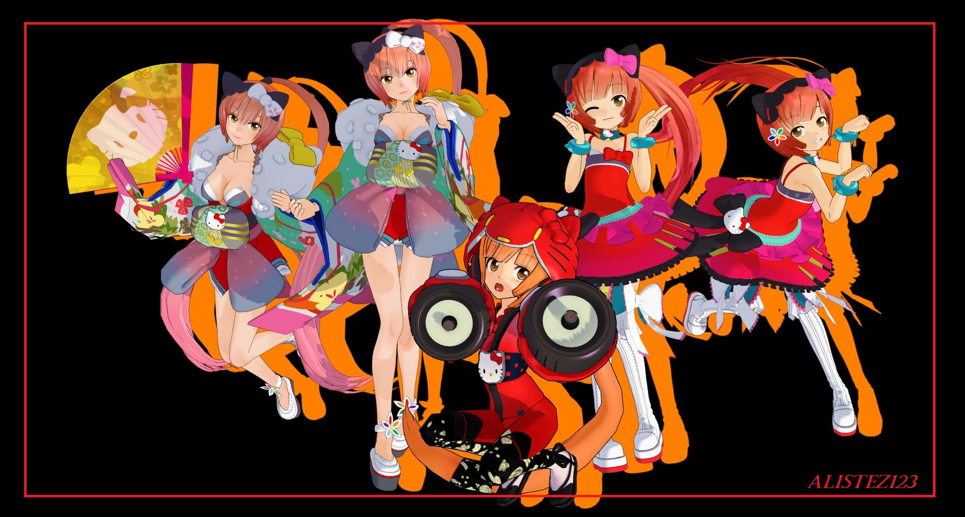 / MMD / Iroha Nekomura BOXART pose pack -Download- by alistez123 on DeviantArt