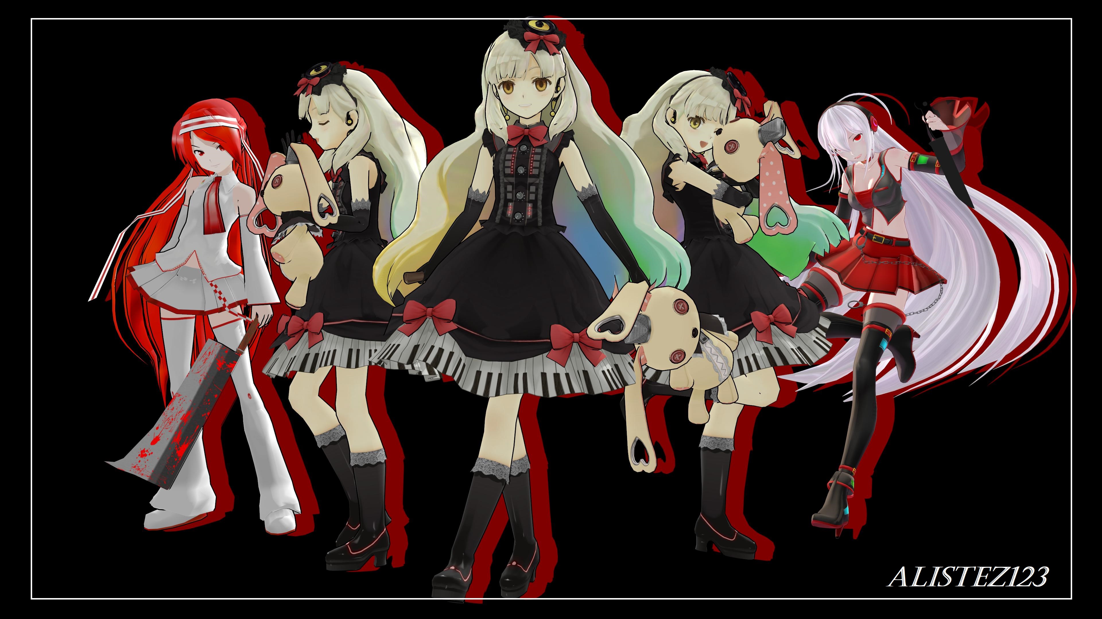 / MMD / Bloody Ladies pose pack -Download-. by alistez123 on DeviantArt