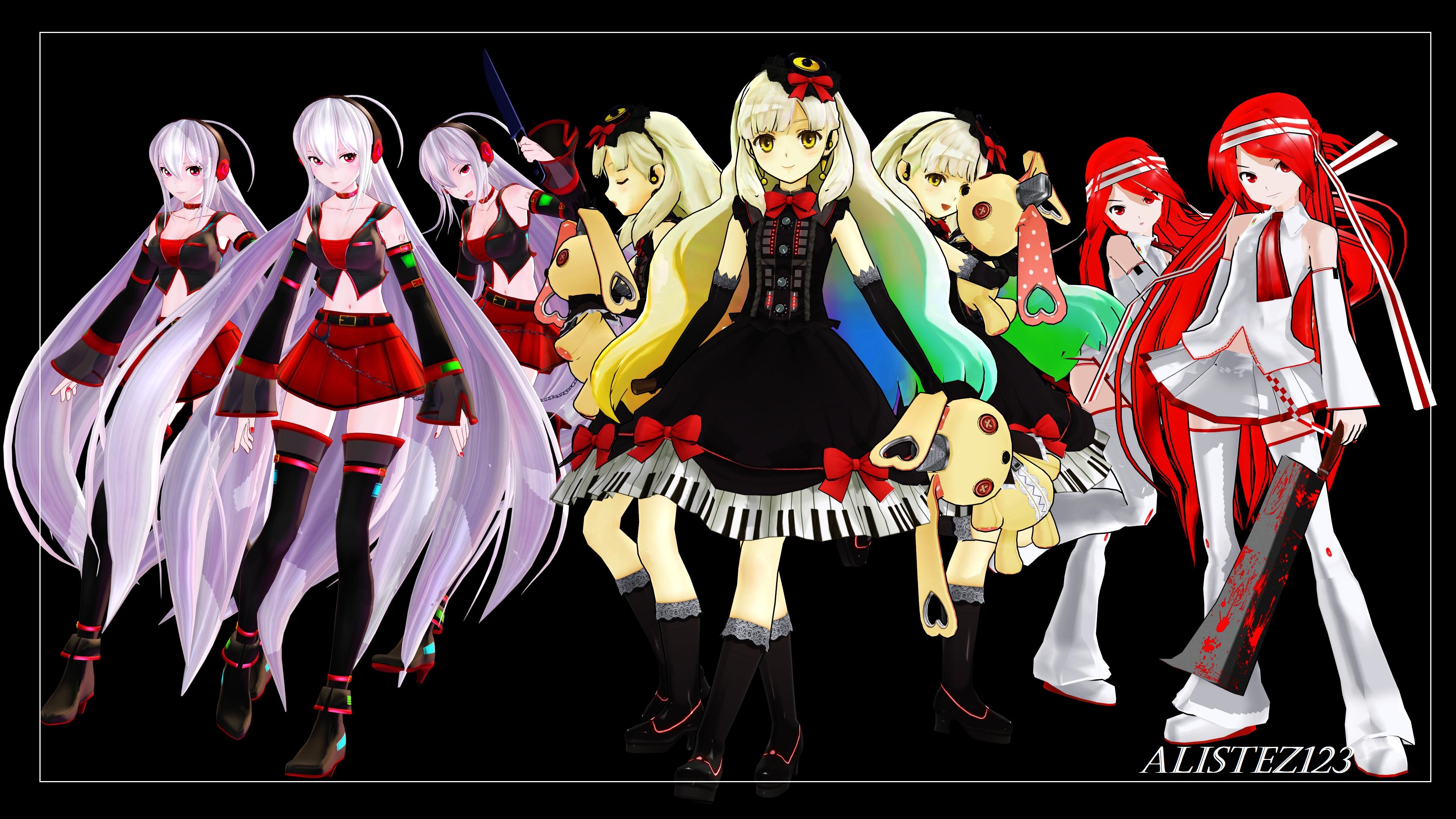 / MMD / Bloody Ladies pose pack -Download-. by alistez123 on DeviantArt