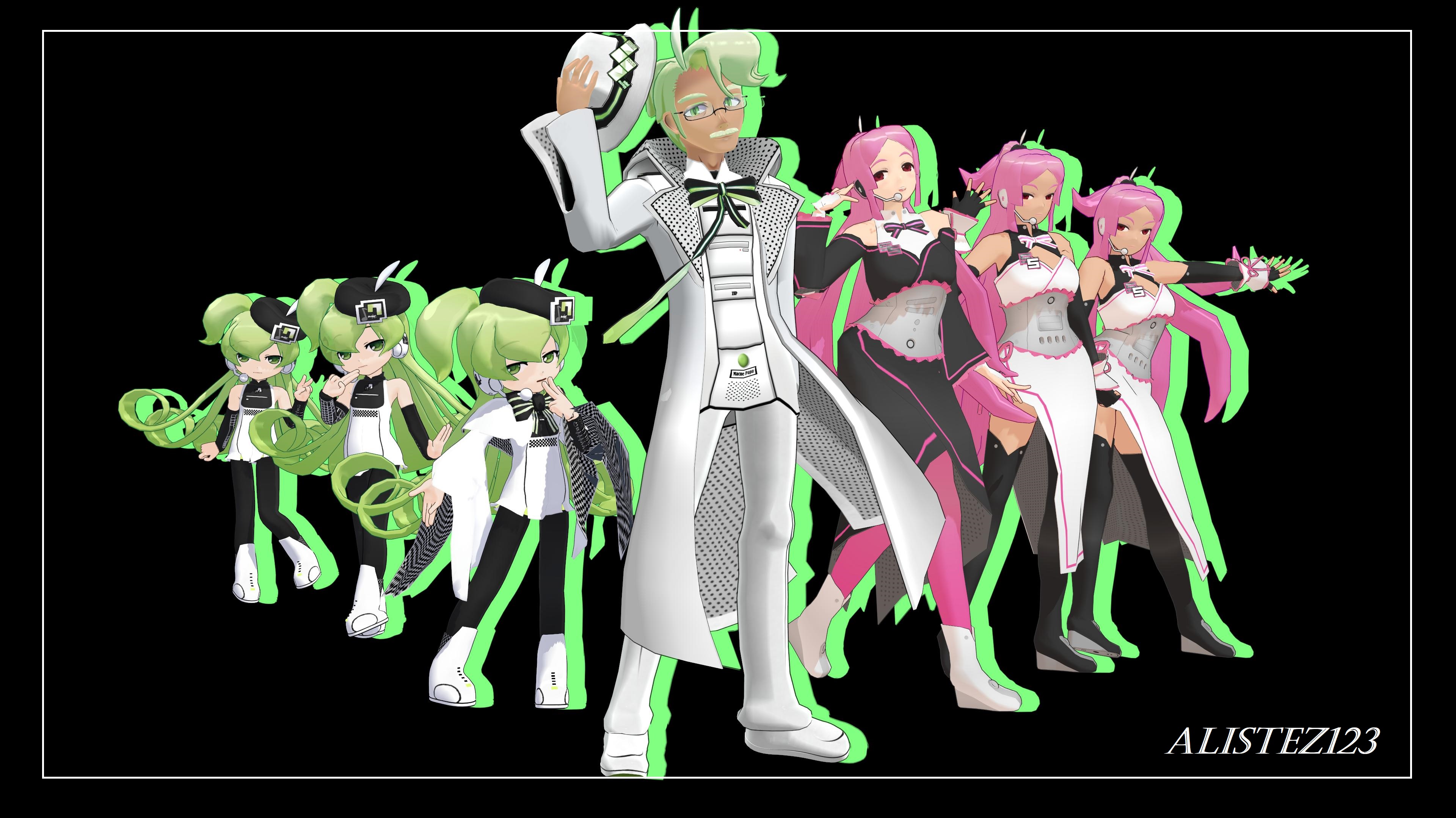 / MMD / Macne Family BOXARTS pose pack -Download-. by alistez123 on ...