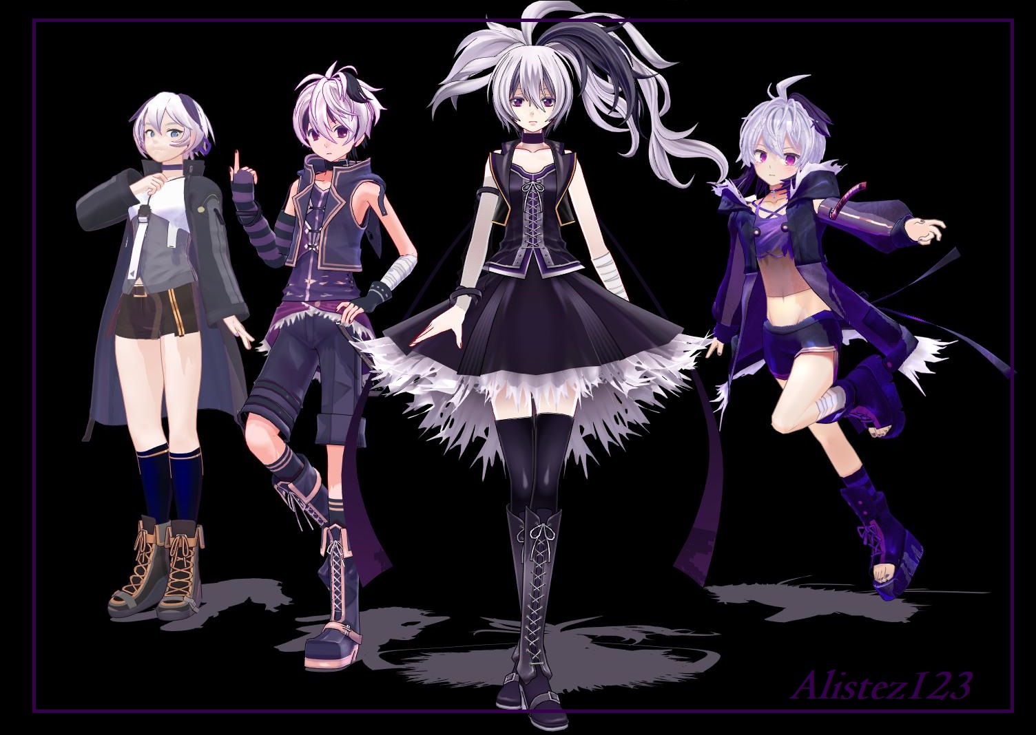 /MMD/ FLOWER BOX ART pose pack -Download-. by alistez123 on DeviantArt