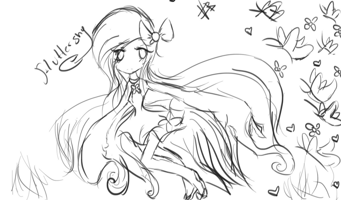 Flutter sketch by VectorSnakes on DeviantArt