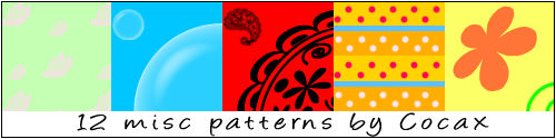 Misc Patterns Pack by Cocax on DeviantArt