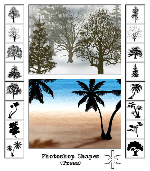Photoshop Shapes v.6+7+CS by mutato-nomine on DeviantArt
