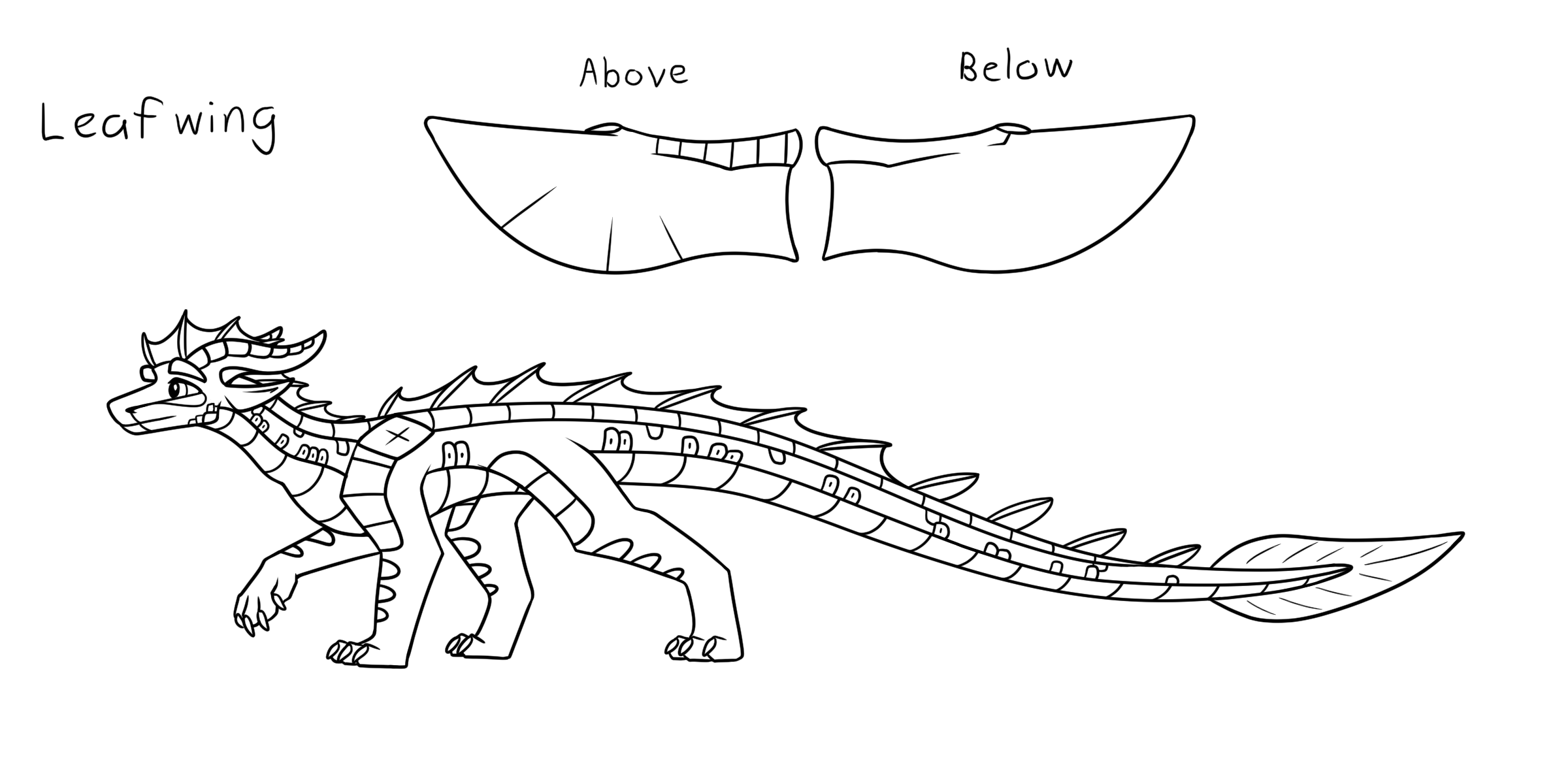 F2U Leafwing base by TemerityXD on DeviantArt