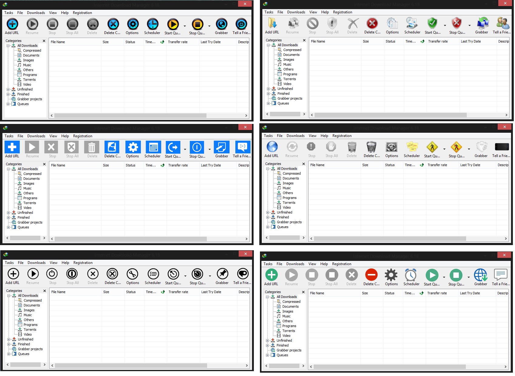 Skins For Idm Internet Download Manager By Hacking Wizard On Deviantart